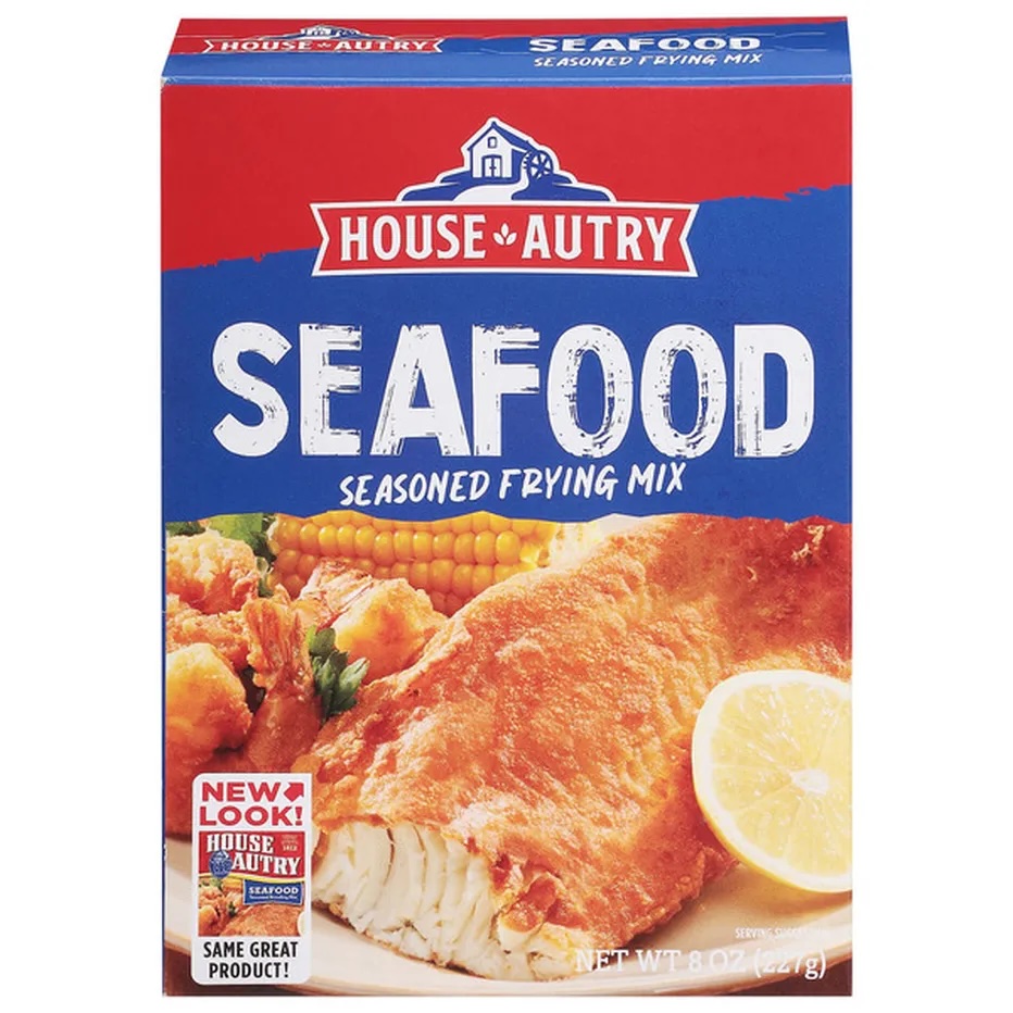 Seafood Seasoned Frying Mix - House-Autry